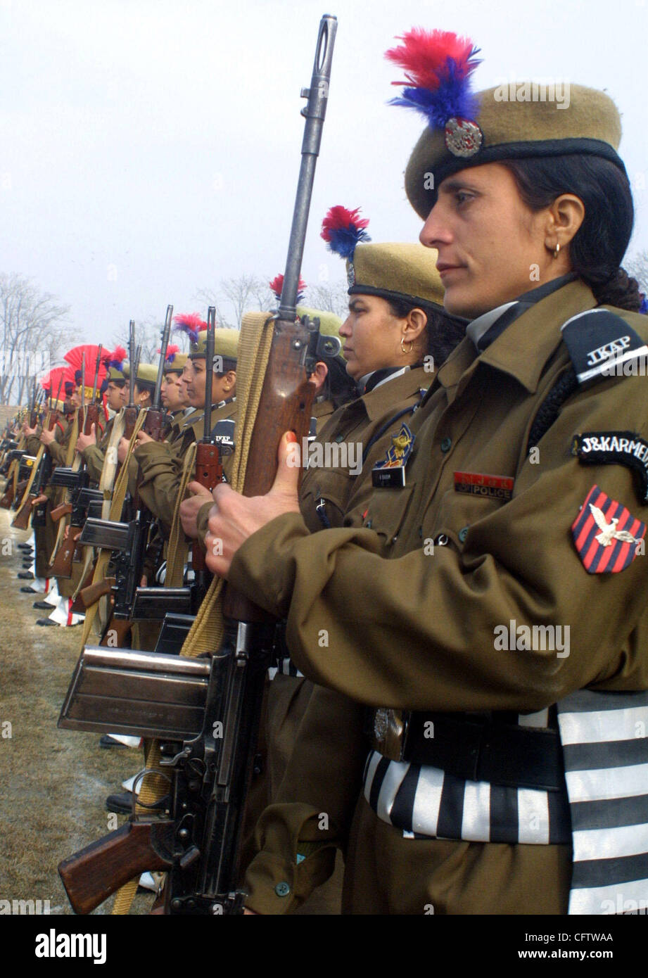 Indian women police during full hi-res stock photography and images - Alamy