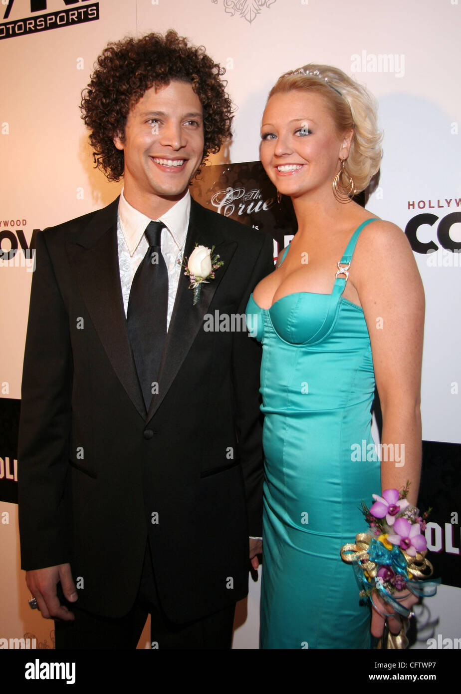 Jan 25, 2007; Hollywood, CA, USA; JUSTIN GUARINI and HOLLY DURST ...