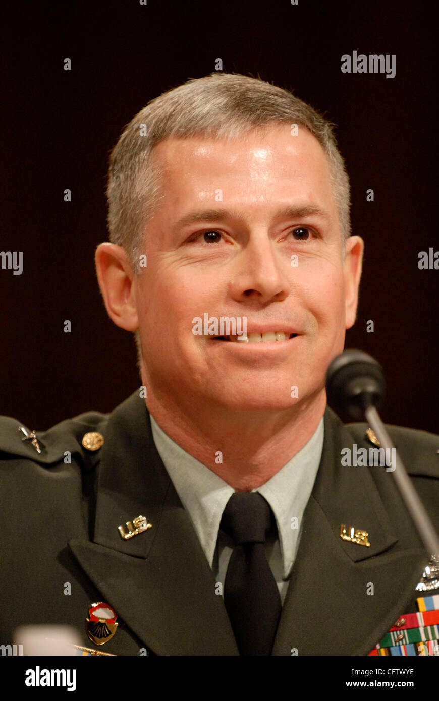 Jan 25, 2007 - Washington, DC, USA - Brig. General MICHAEL JONES, a ...