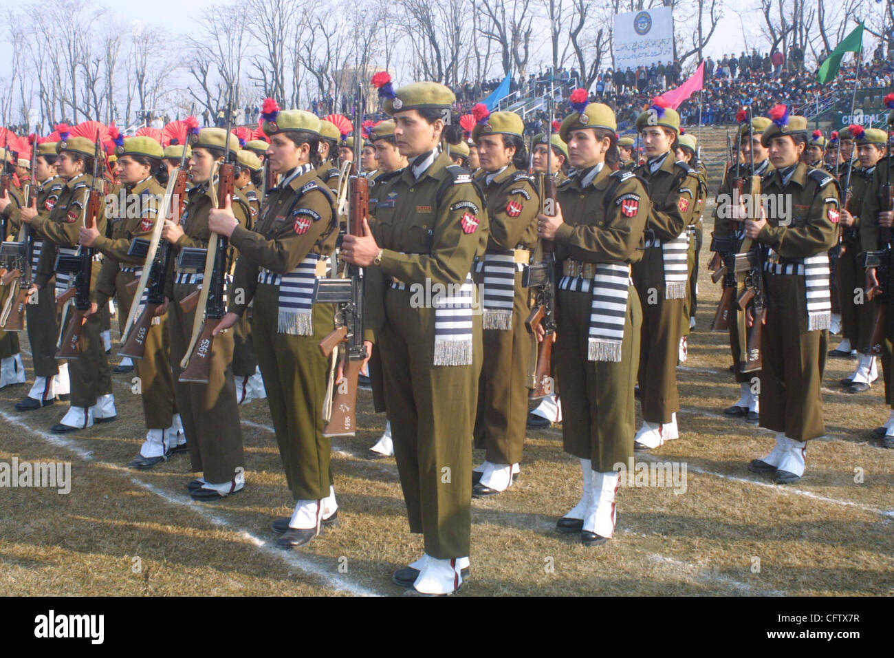 Jan 26, 2007 - Srinagar, Kashmir , INDIA - Members of the Jammu and ...