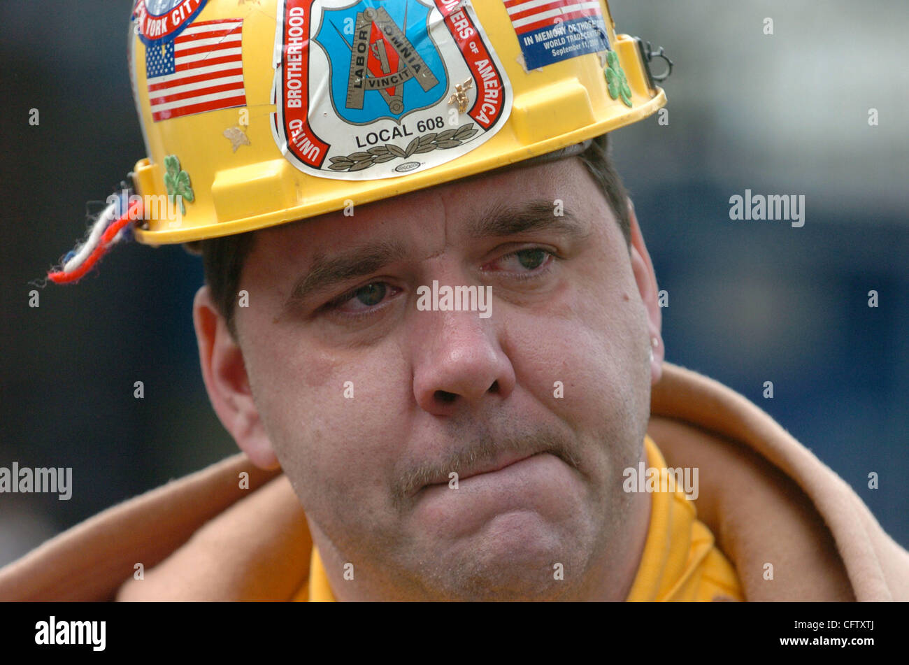 Jim Nolan, 42, of Yonkers, a Local 608 carpenter who answered the call ...