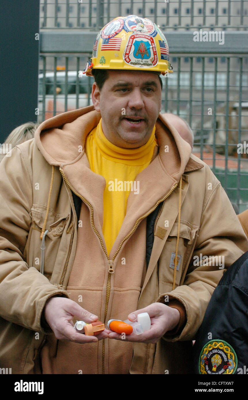 Jim Nolan, 42, of Yonkers, a Local 608 carpenter who answered the call ...