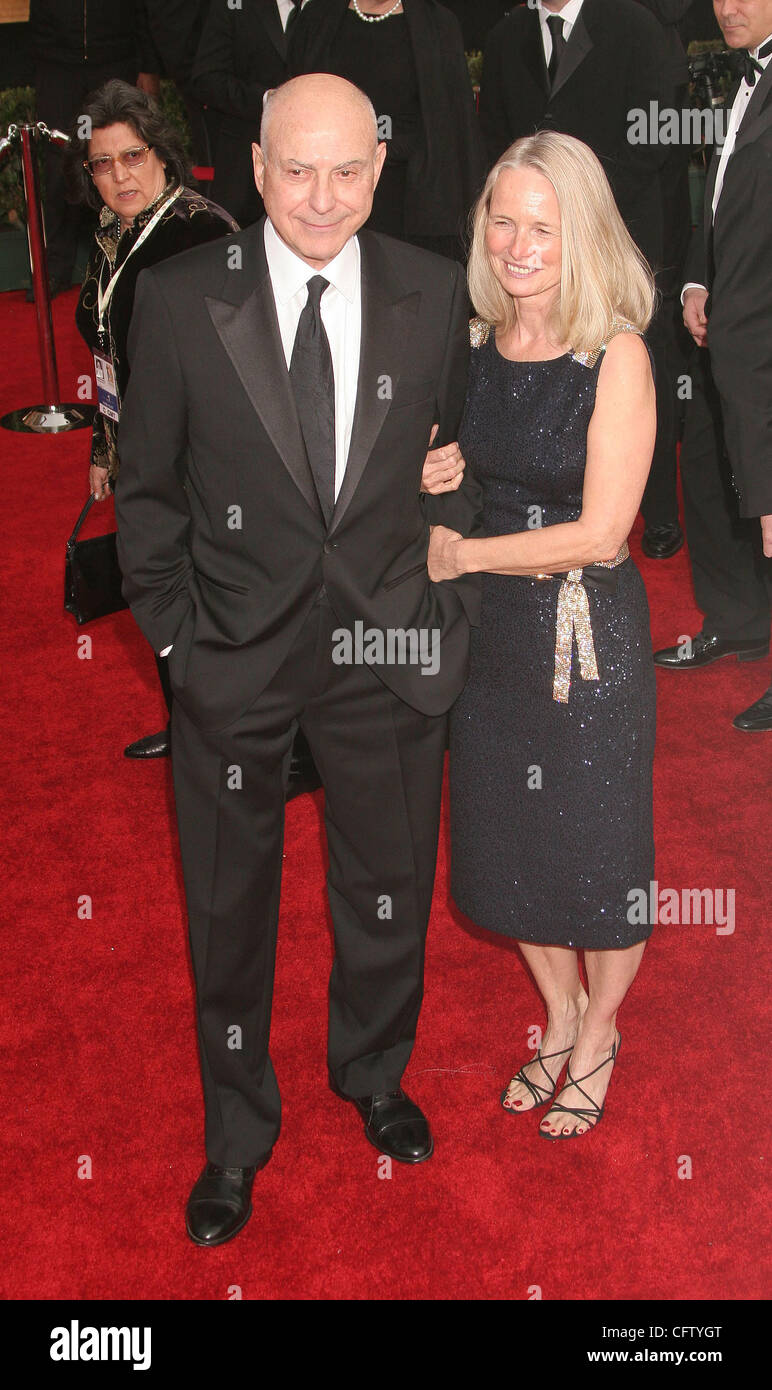 Jan 28, 2007; Hollywood, California, USA; Actor ALAN ARKIN and wife at ...