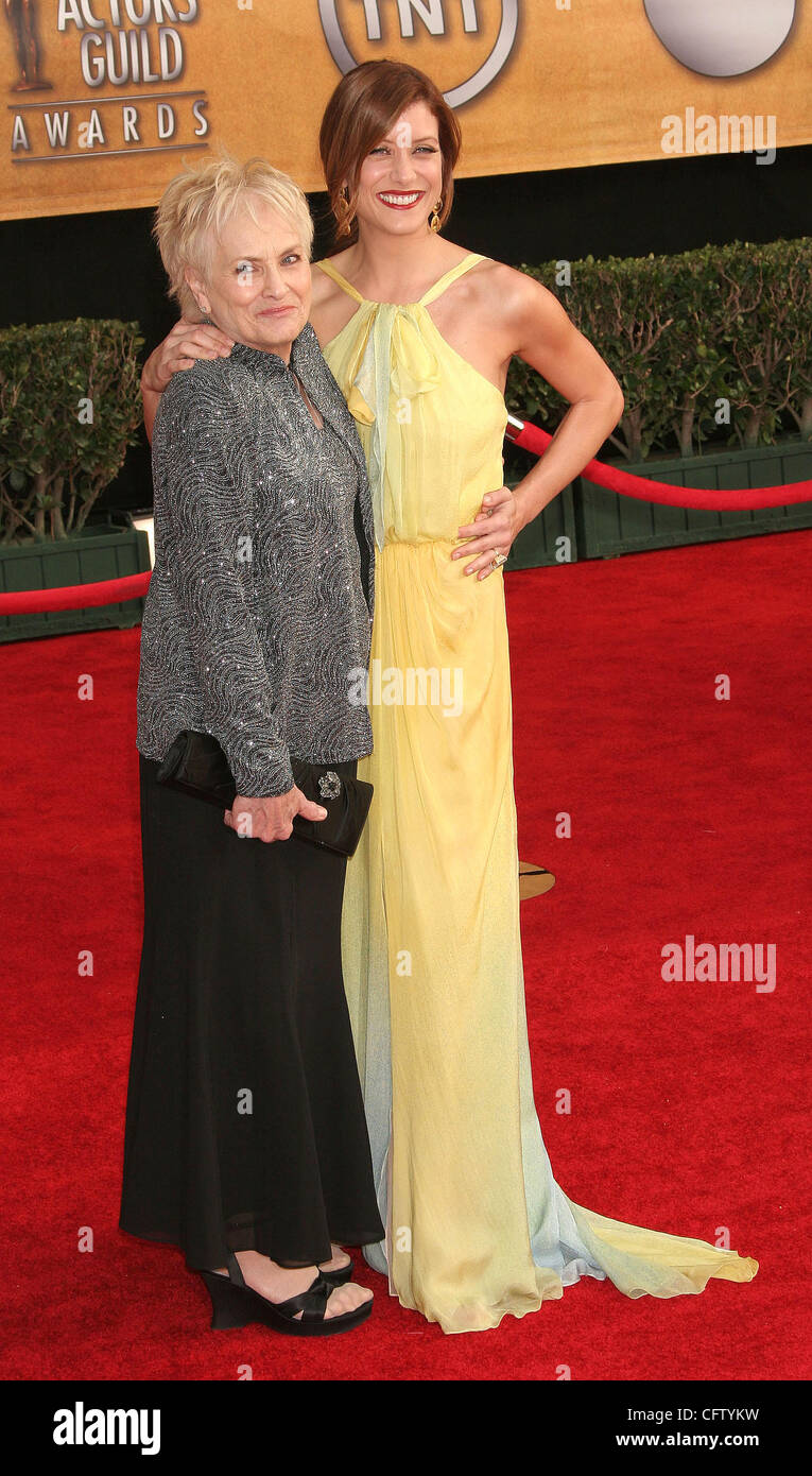 Jan 28, 2007; Hollywood, California, USA; Actress KATE WALSH and mother ...