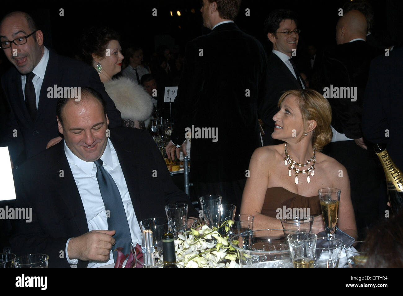 James gandolfini and edie falco hi-res stock photography and images - Alamy