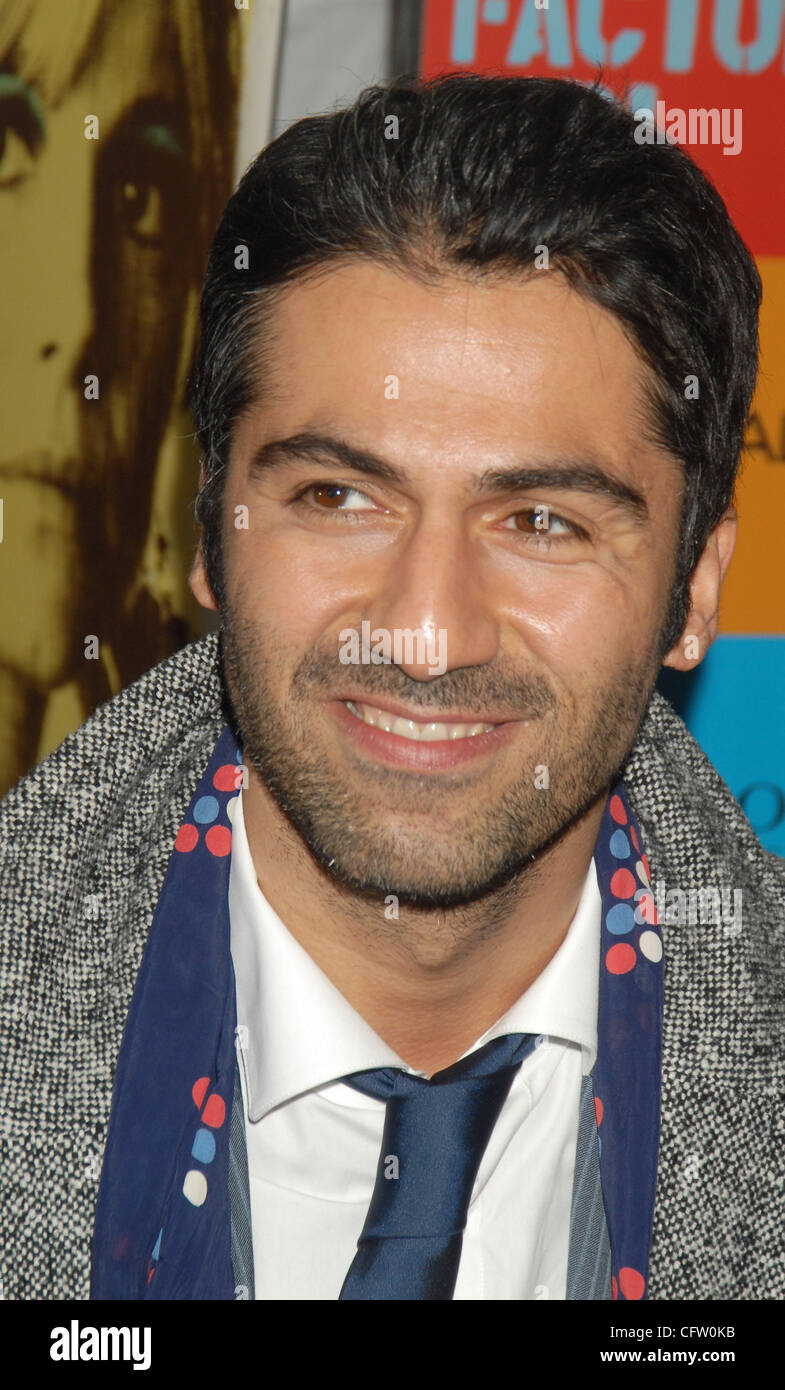 Jan 29, 2007; New York, NY, USA; ARMIN AMIRI at the New York Screening ...