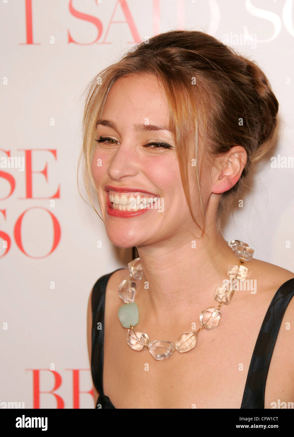 Jan 30, 2007; Hollywood, California, USA; Actress PIPER PERABO at the ...