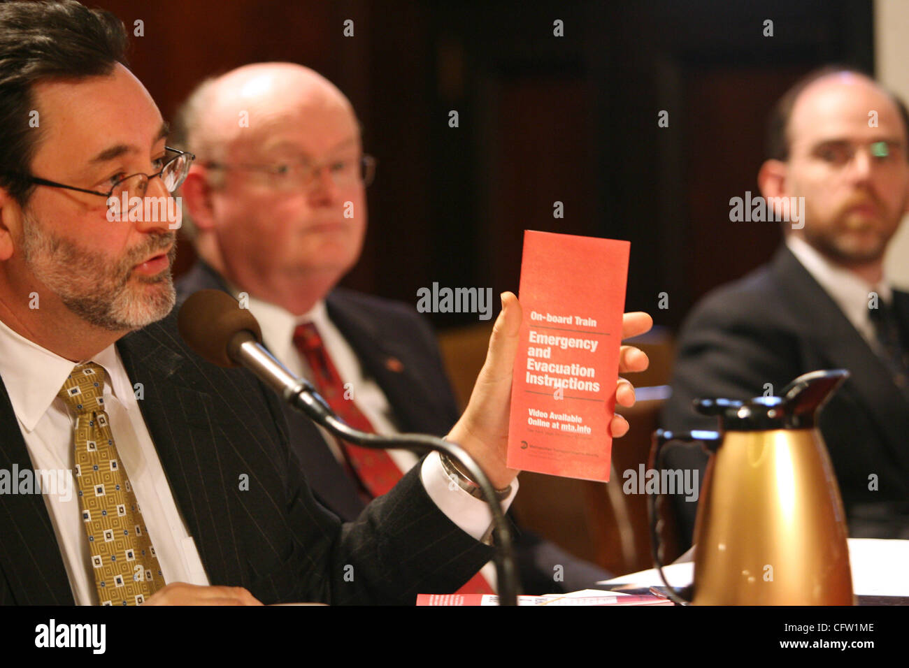 L/R: MTA Director of Government Affairs Hilary Ring, MTA Chief ...