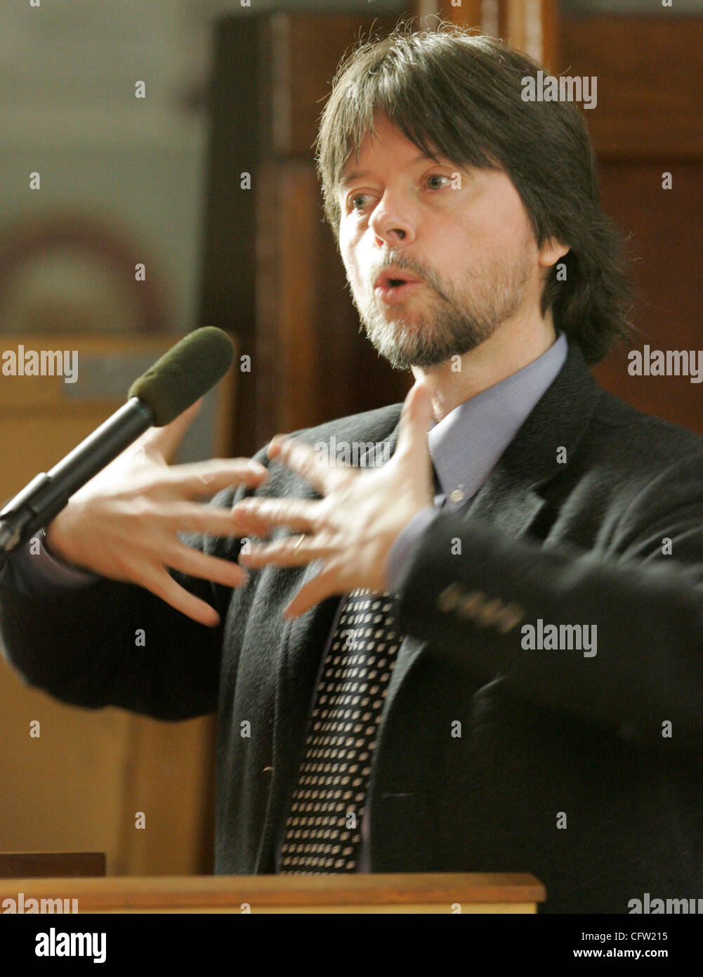 January 31, 2007, San Diego, California, USA KEN BURNS, the famous ...