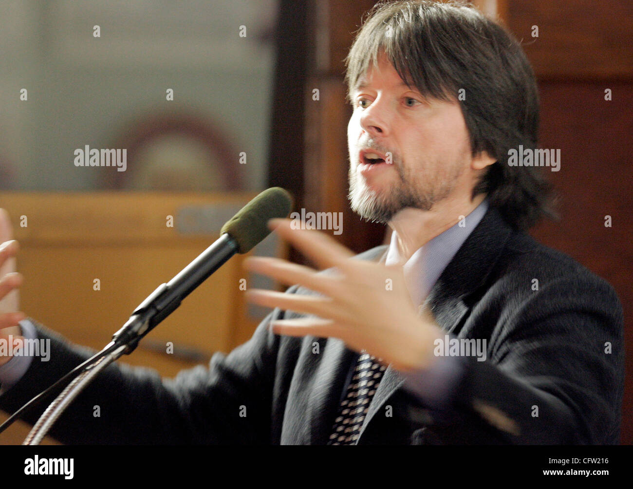 January 31, 2007, San Diego, California, USA KEN BURNS, the famous ...
