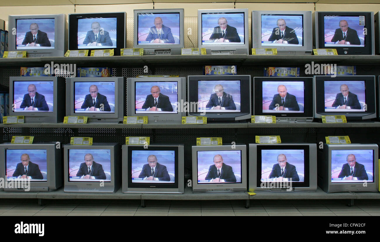 Russian President Vladimir Putin gave his annual televised press ...