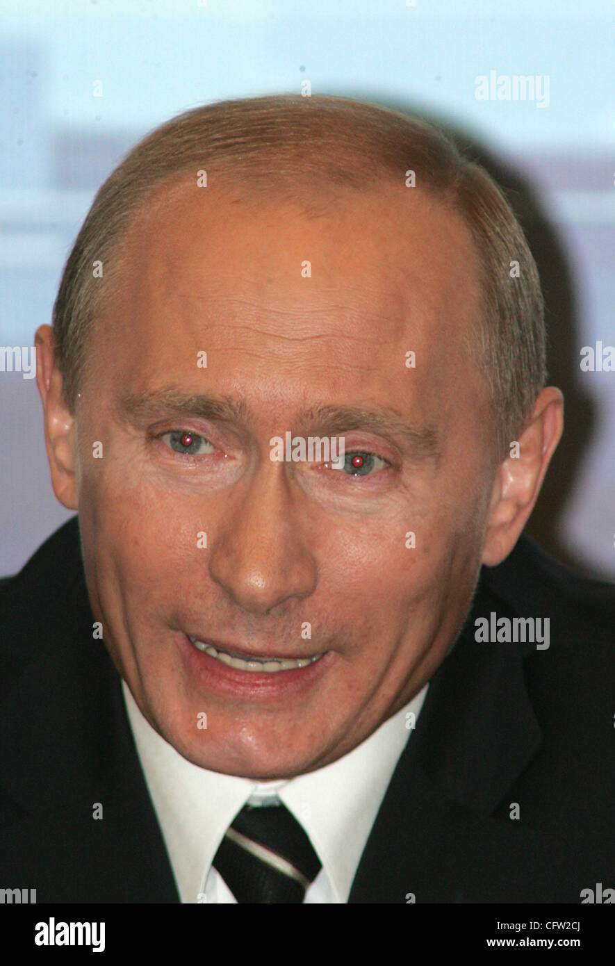 Russian President Vladimir Putin gave his annual televised press ...