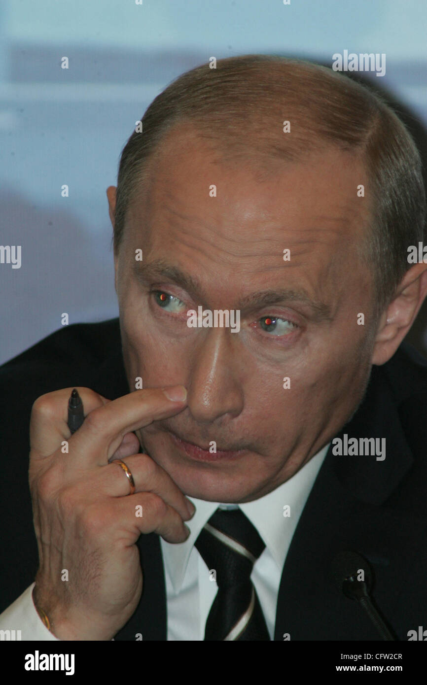 Russian President Vladimir Putin gave his annual televised press ...