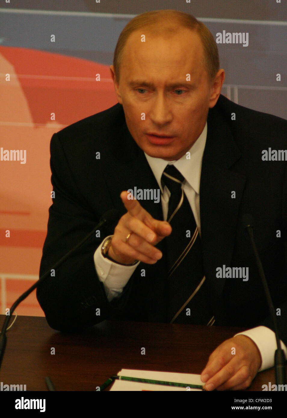 Russian President Vladimir Putin gave his annual televised press ...