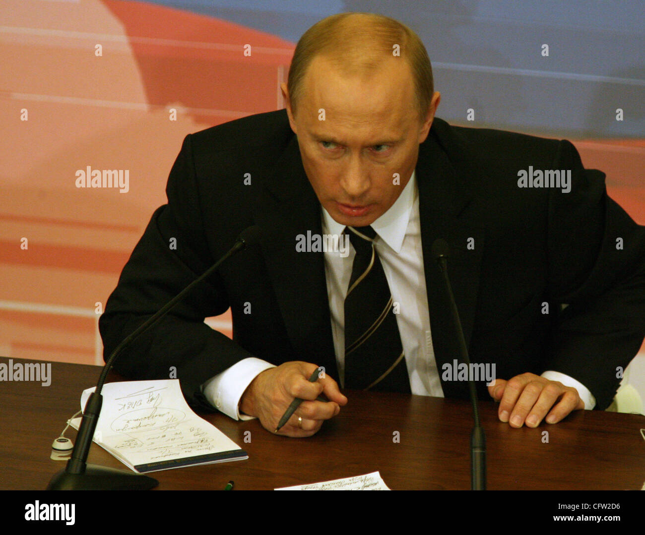 Russian President Vladimir Putin gave his annual televised press ...