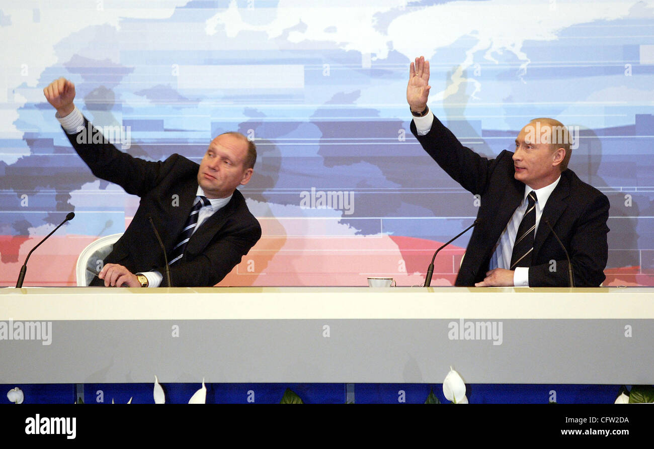 Russian President Vladimir Putin gave his annual televised press ...