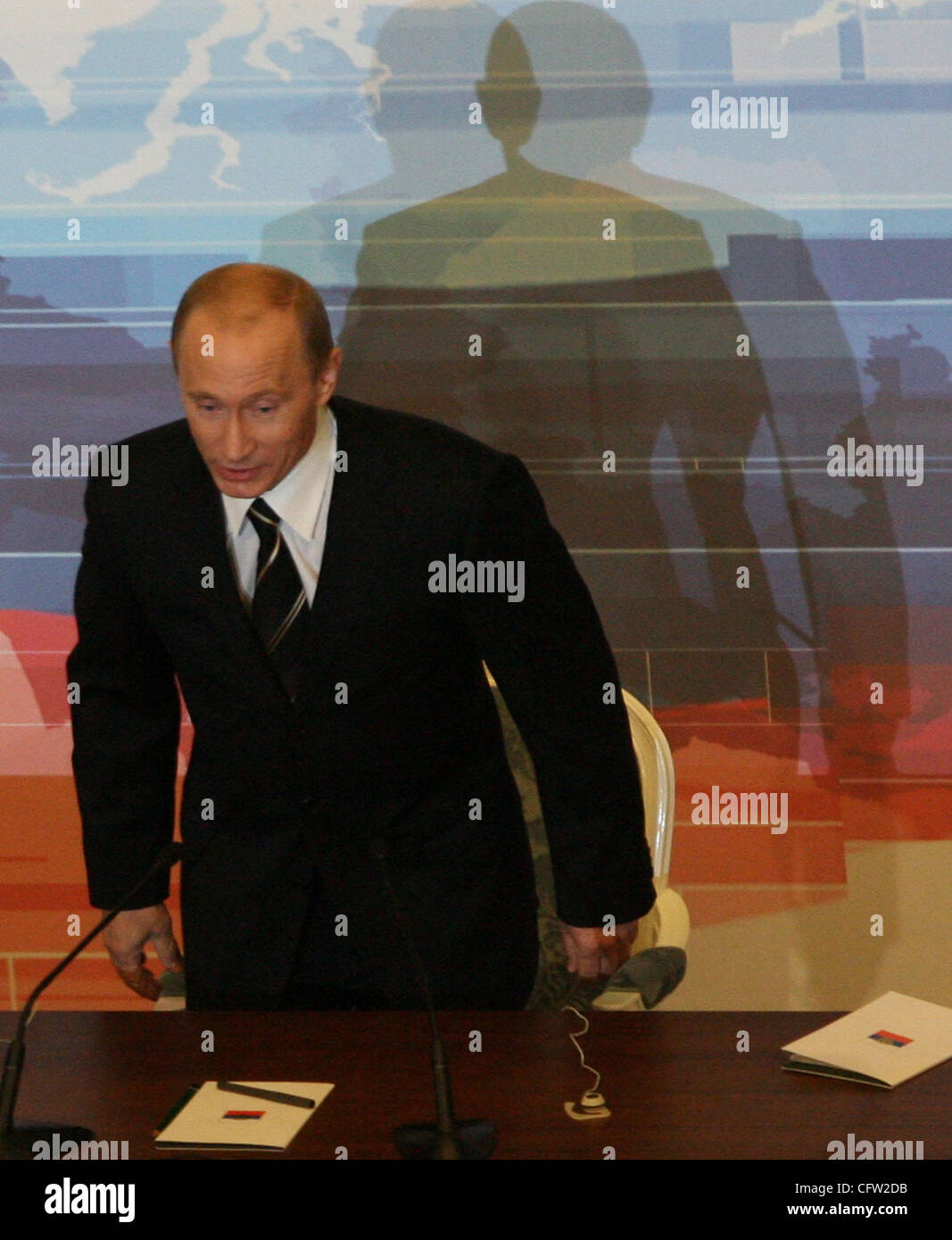 Russian President Vladimir Putin gave his annual televised press ...