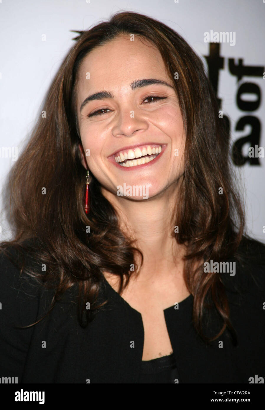 Feb 01, 2007; New York, NY, USA; Actress ALICE BRAGA at the New York ...