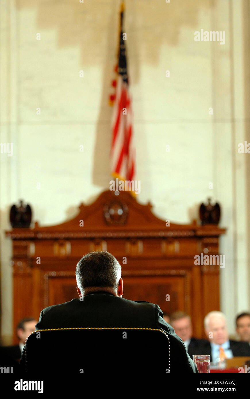 Feb 01, 2007; Washington, DC, USA; General GEORGE CASEY answers ...