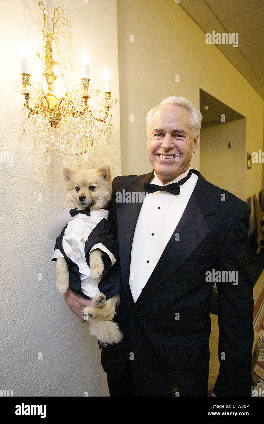 Dog looking like owner hi-res stock photography and images - Alamy