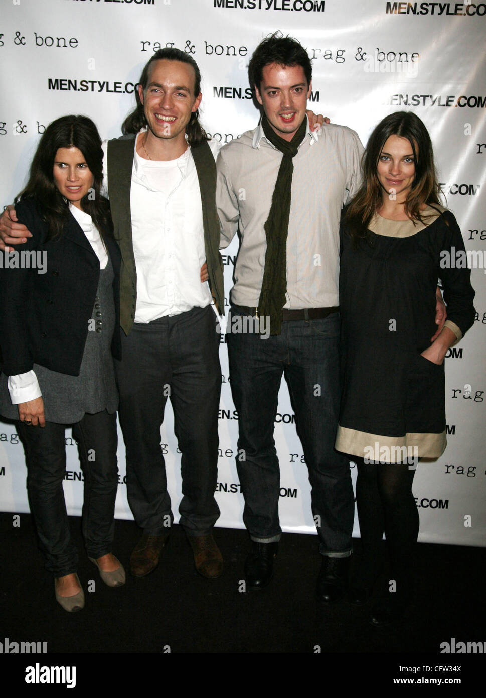 Feb 02, 2007; New York, NY, USA; Designers of Rag & Bone, NATHAN BOGLE ...