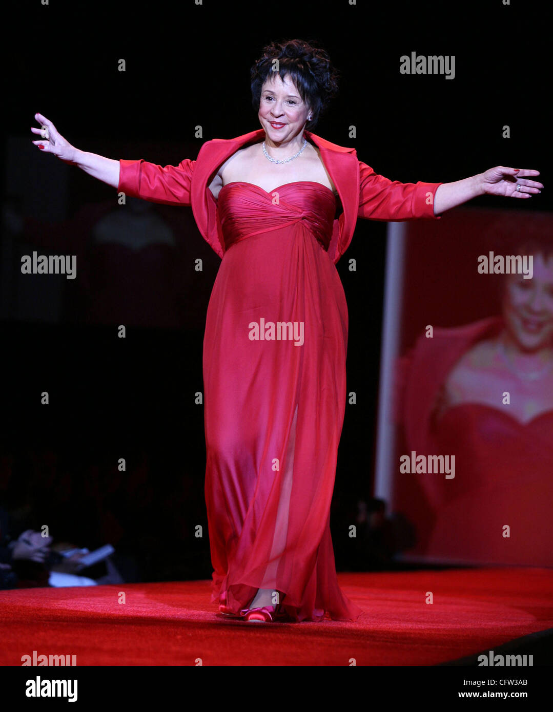 Feb 02, 2007; New York, NY, USA; SHEILA JOHNSON walks the runway at the ...