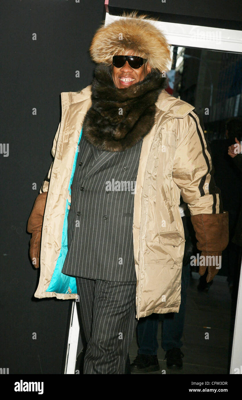 Feb 04, 2007; New York, NY, USA; Editor ANDRE LEON TALLY at the fashion ...