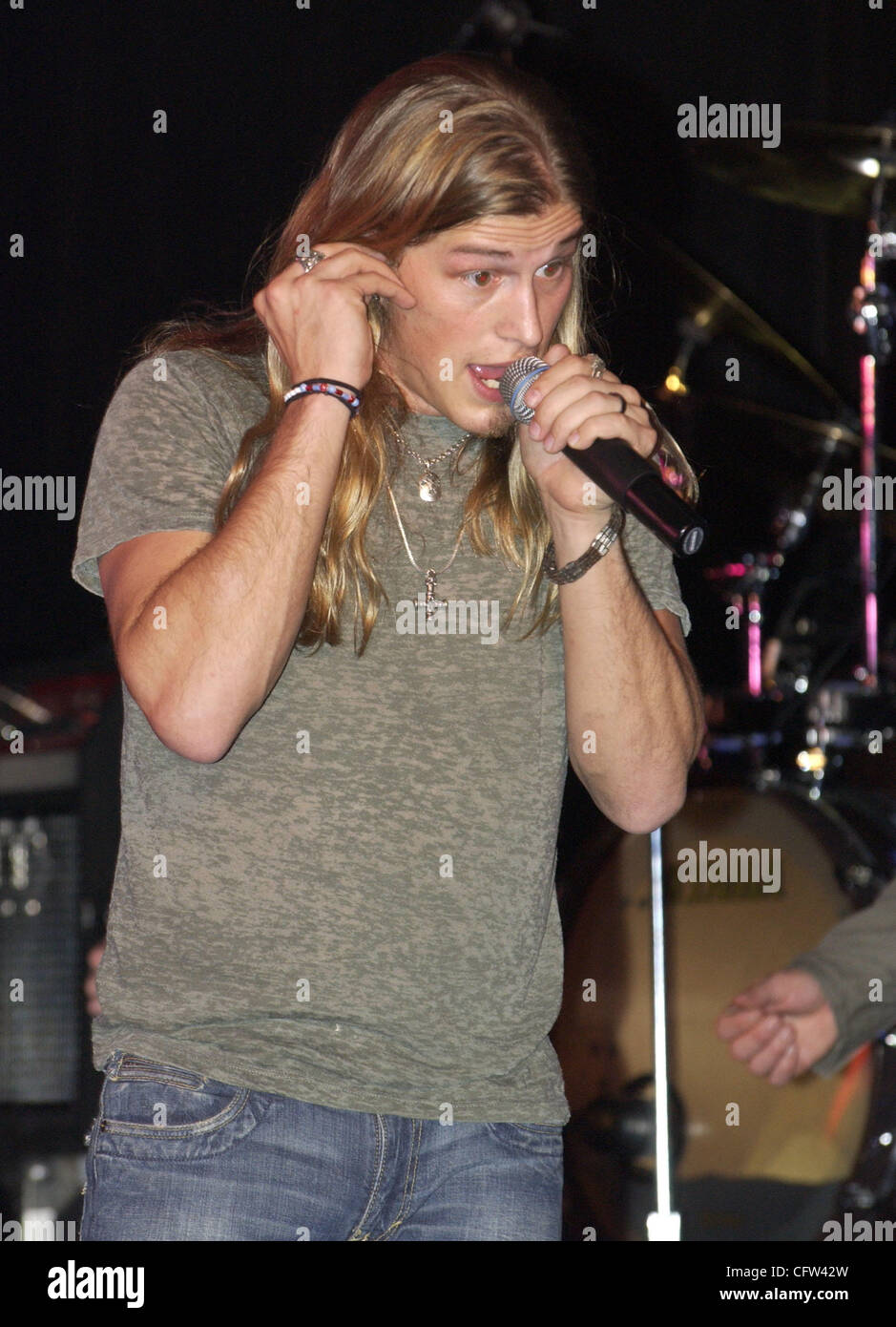 Feb. 5, 2007; Raleigh, NC USA; Musician JASON MICHAEL CARROLL performs ...