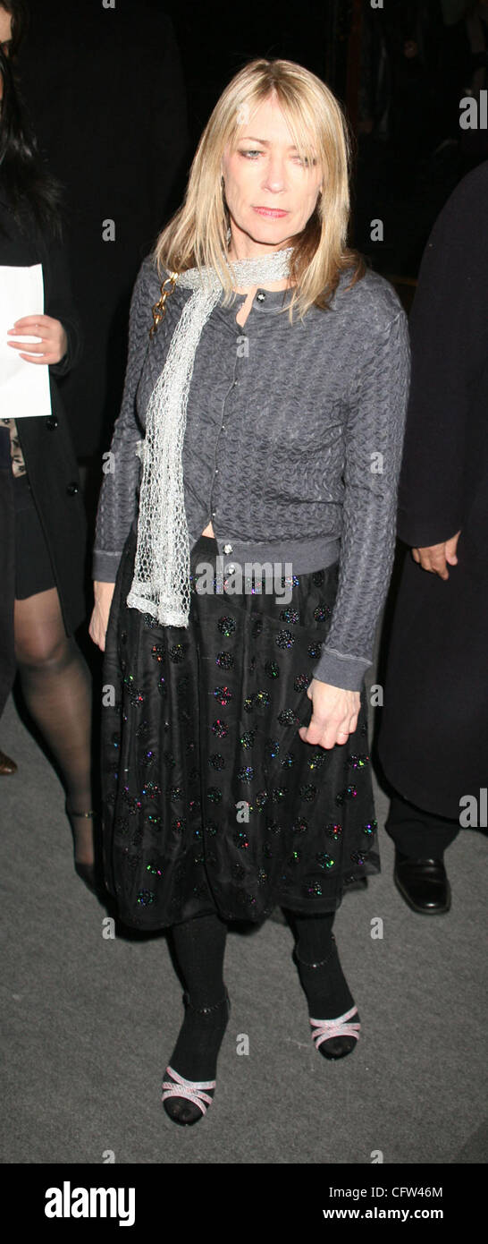 Feb 05, 2007; New York, NY, USA; KIM GORDON at the arrivals for the ...