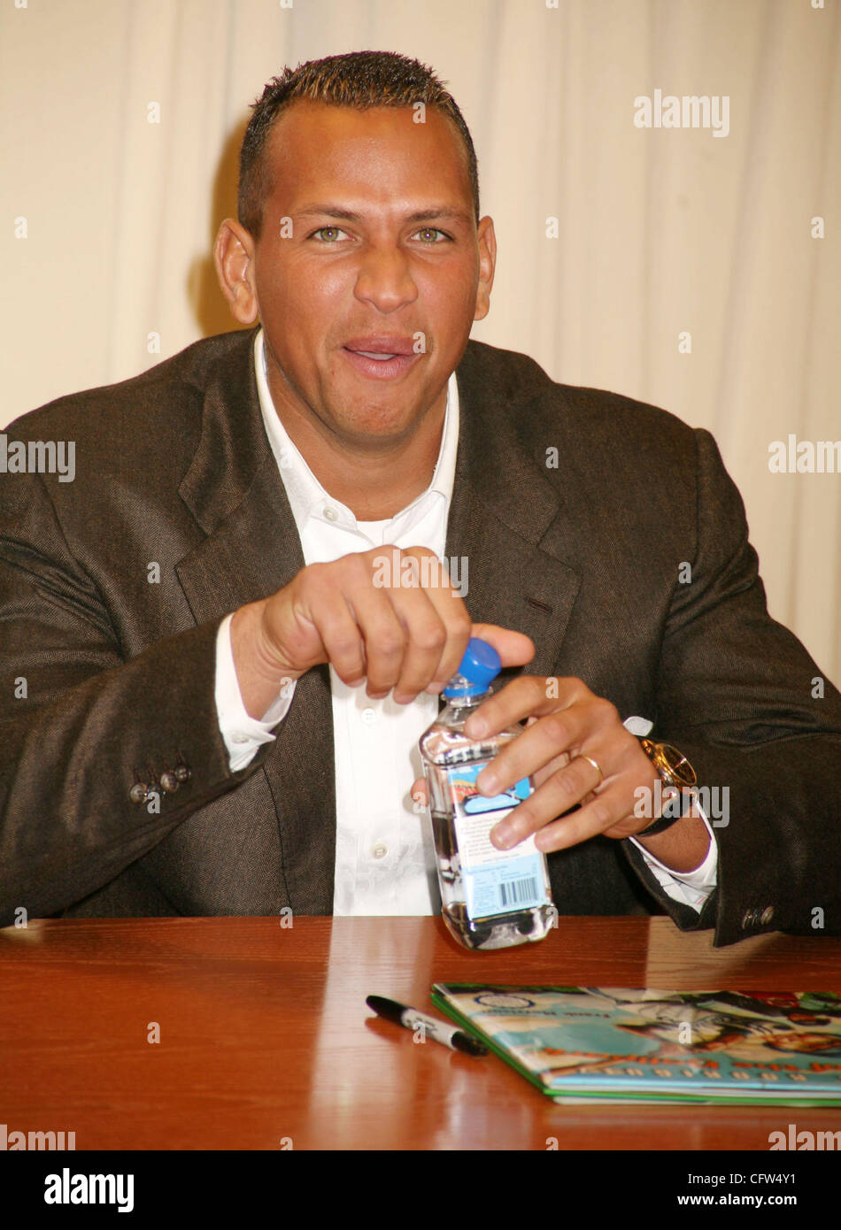 Feb 06, 2007; New York, NY, USA; New York Yankee ALEX RODRIGUEZ ...