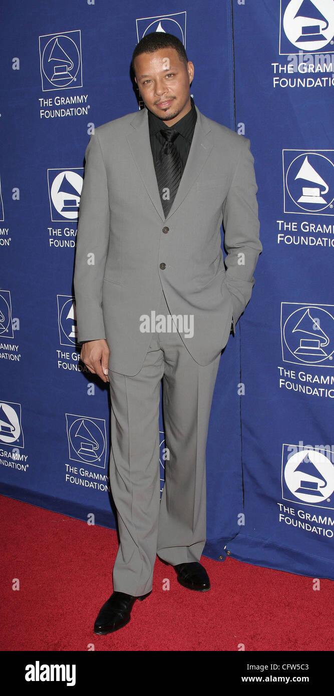 Feb 07, 2007; Hollywood, California, USA; Actor TERRENCE HOWARD at The ...