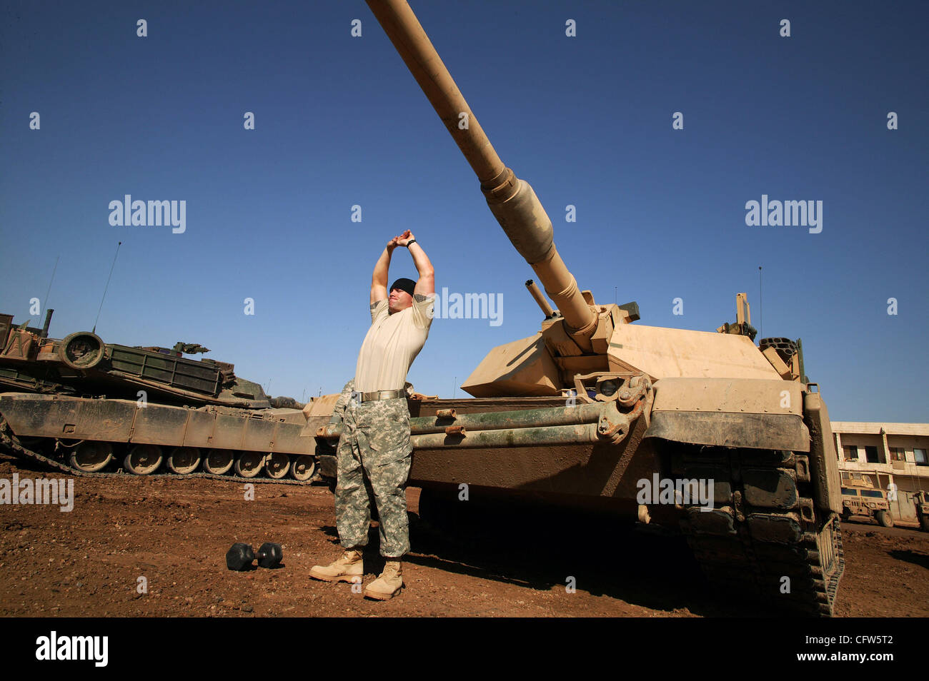 SGT MICAH TILLEY, 25, of the 41st Squadron, 40th Cavalry Regiment ...