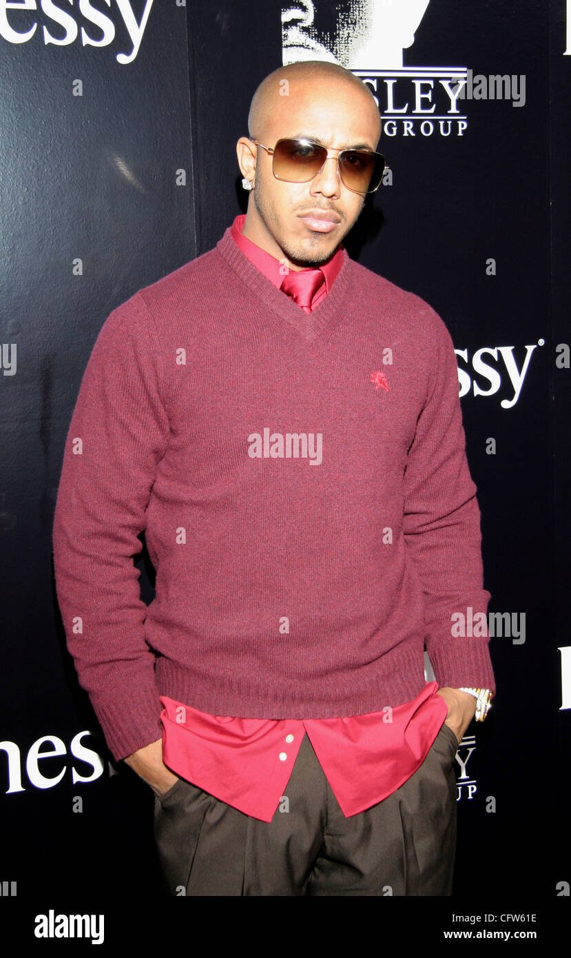 Feb 08, 2007; Los Angeles, CA, USA; MARQUES HOUSTON arriving at the ...