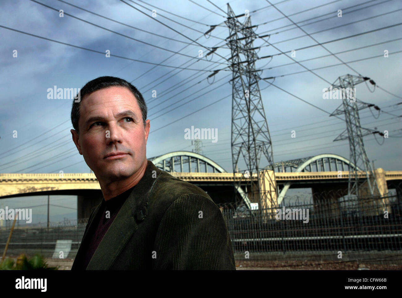 FEBRUARY 8, 2007, Los Angeles, California Writer ROBERT CRAIS, shown ...