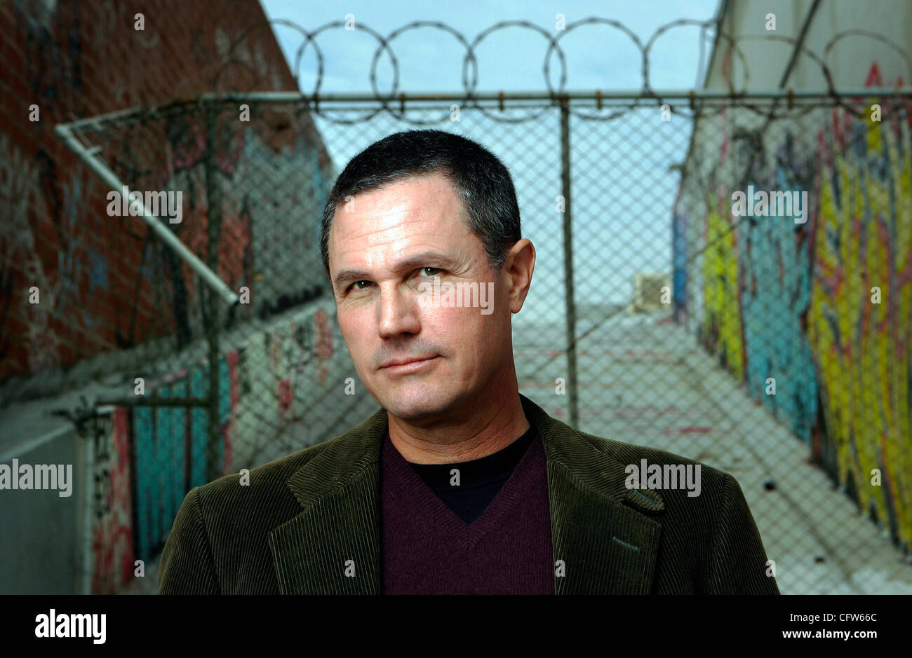 FEBRUARY 8, 2007, Los Angeles, California Writer ROBERT CRAIS, shown ...
