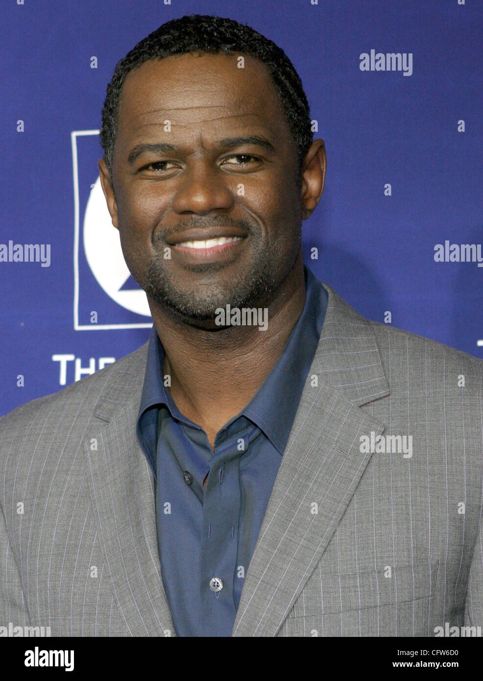 Feb 08, 2007 - Los Angeles, CA, USA - Singer BRIAN MCKNIGHT arrives at ...
