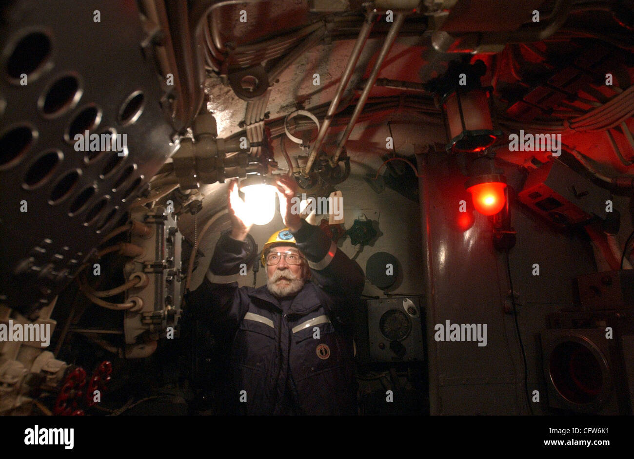 Retired USS Navy submariner Bob Taylor, from San Francisco, served on ...