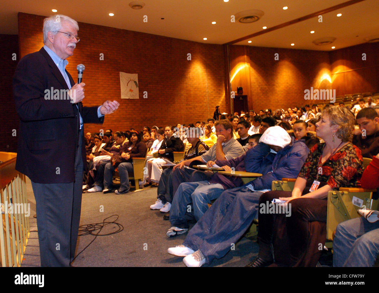 Congressman George Miller took questions from Richmond High students on ...