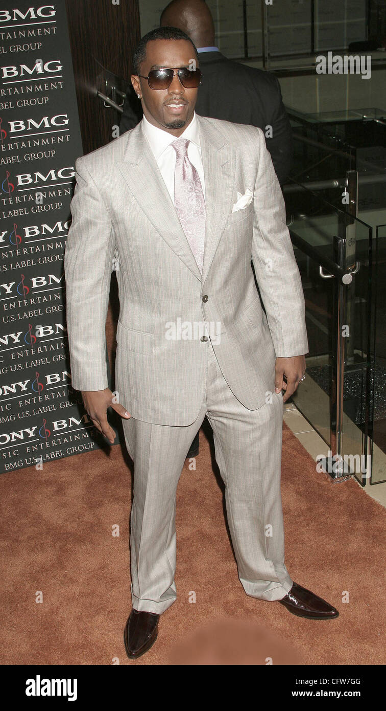 Feb 10, 2007; Hollywood, California, USA; Entrepreneur SEAN 'DIDDY ...