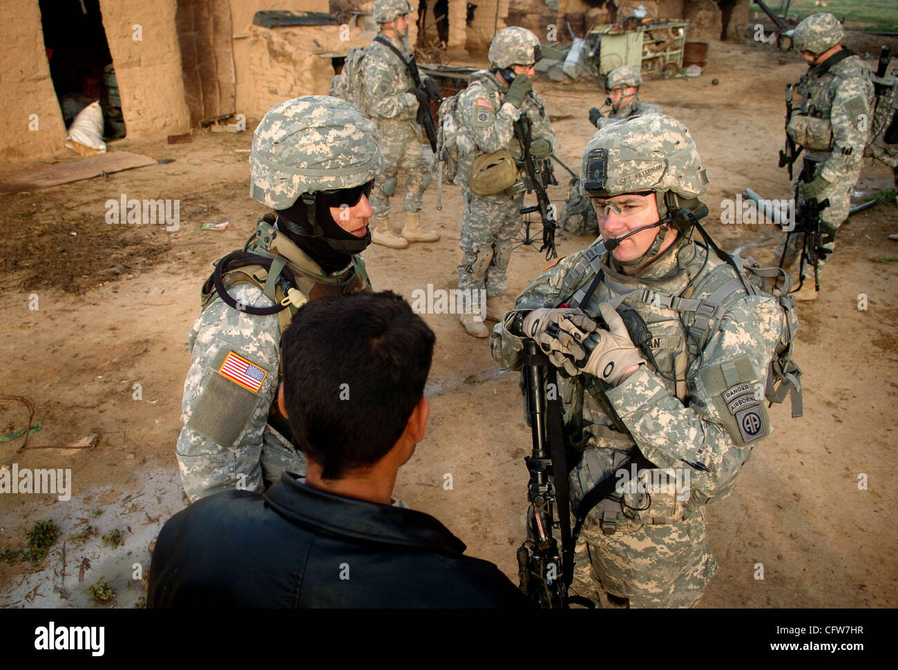 Battalion commander of an infantry regiment left hi-res stock ...