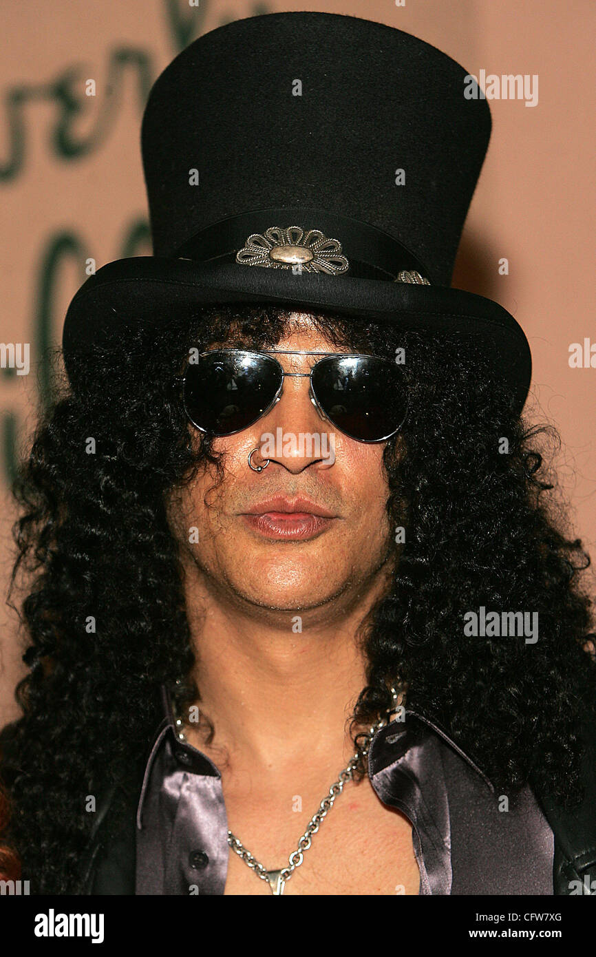 © 2007 Jerome Ware/Zuma Press Musician SLASH during arrivals at the ...