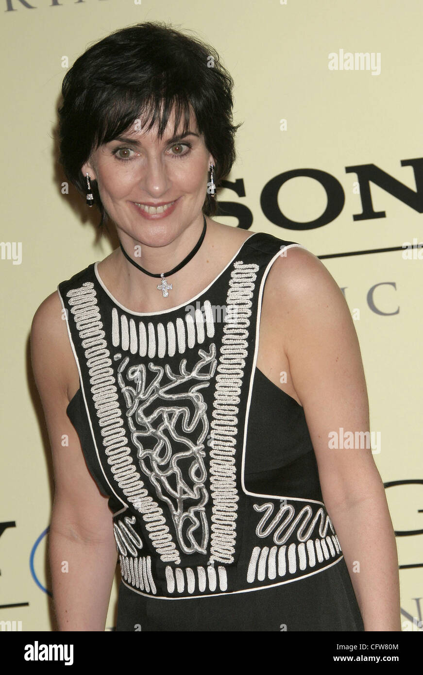 Feb 11, 2007; Hollywood, California, USA; SInger ENYA at the Sony BMG ...