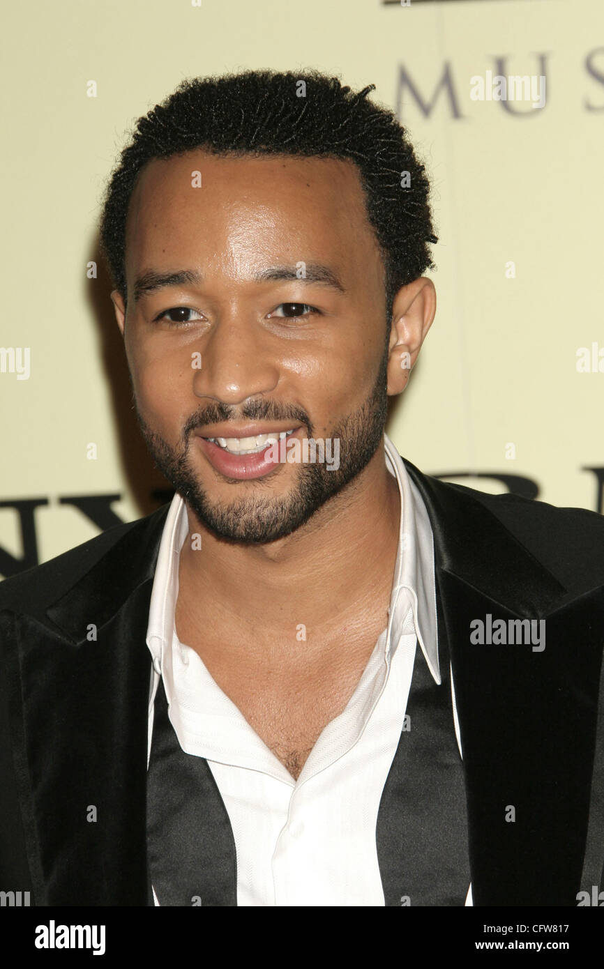 Feb 11, 2007; Hollywood, California, USA; Singer JOHN LEGEND at the ...