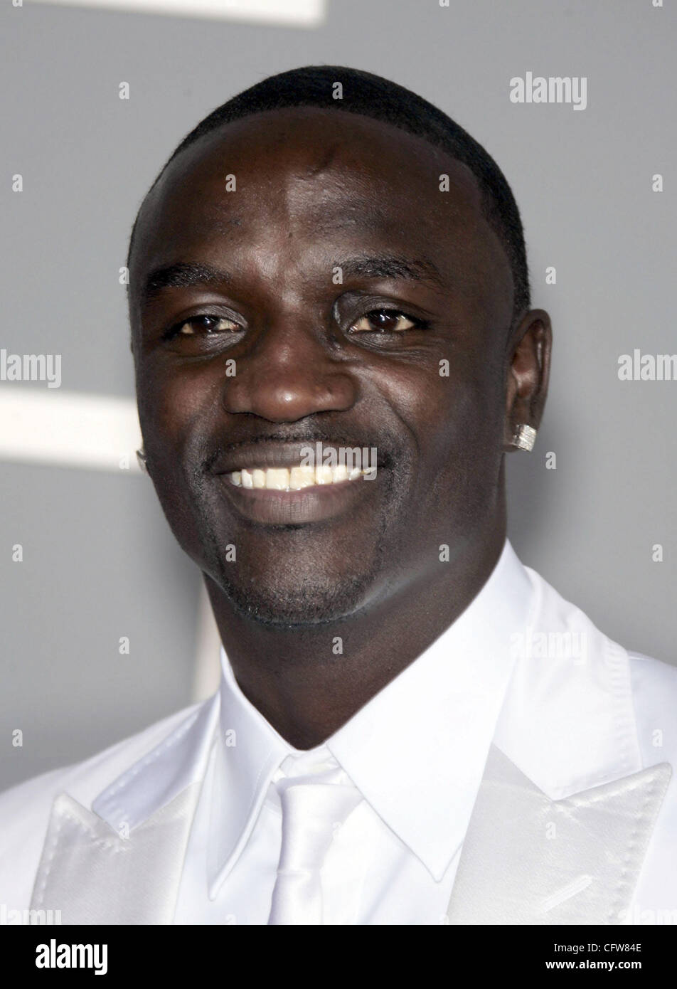 Feb 11, 2007 - Los Angeles, CA, USA - GRAMMYS 2007: Musician AKON ...