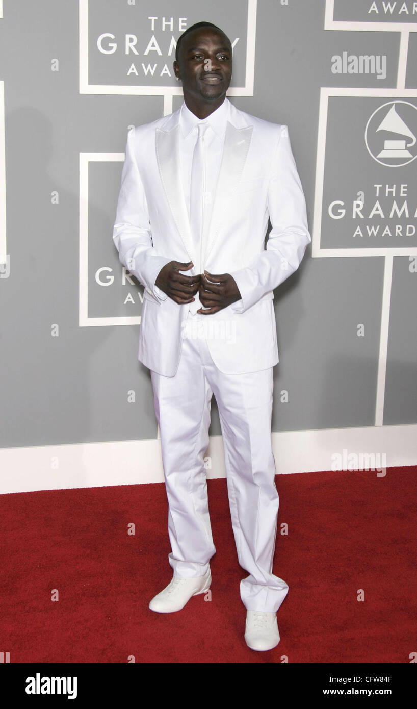 Feb 11, 2007 - Los Angeles, CA, USA - GRAMMYS 2007: Musician AKON ...