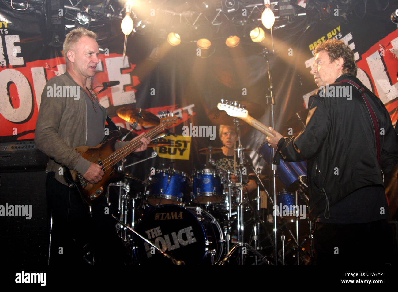 The police reunion tour 2007 hi-res stock photography and images - Alamy