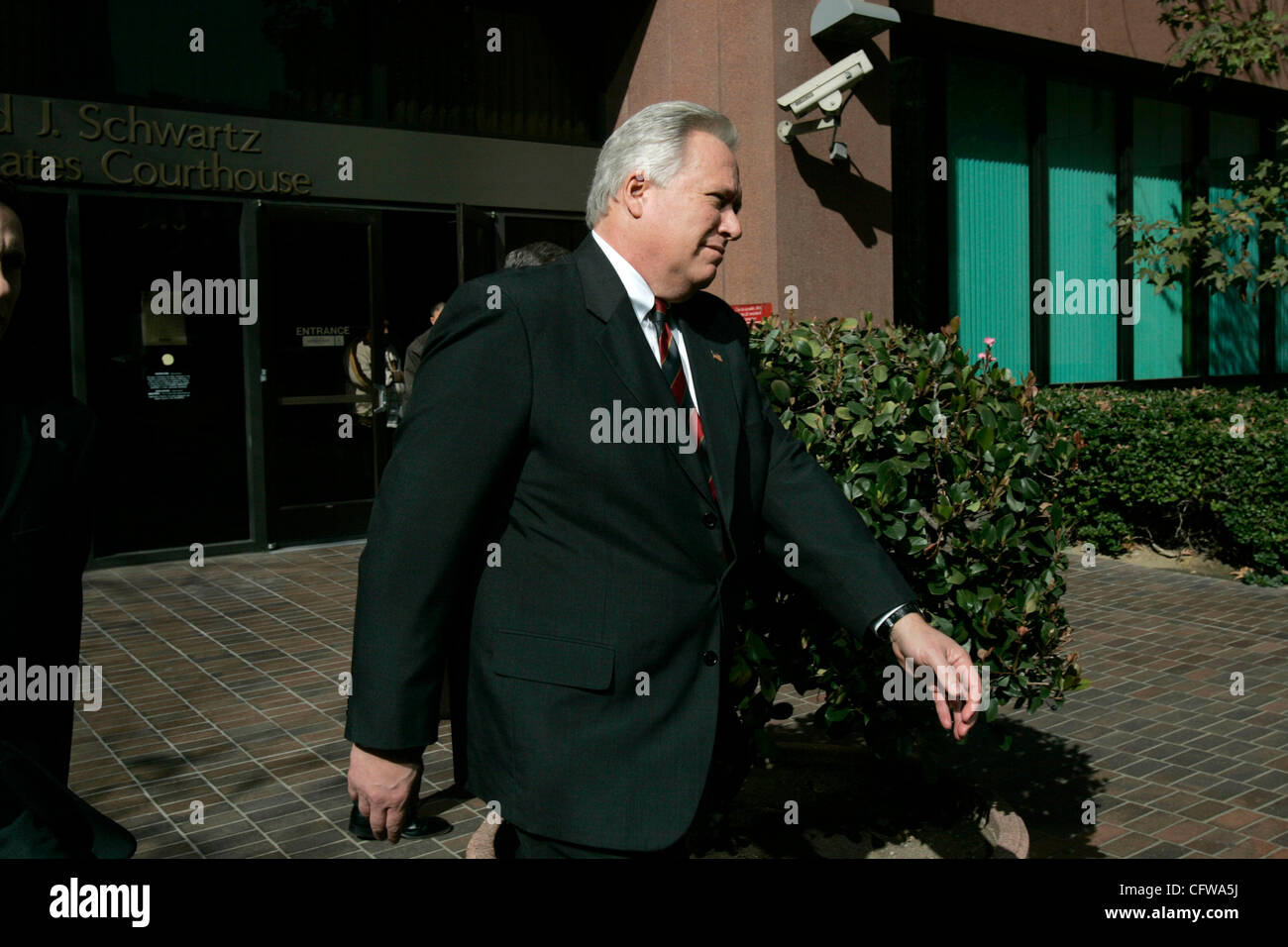 February 14, 2007 San Diego California USA KYLE "DUSTY" FOGGO leaves ...