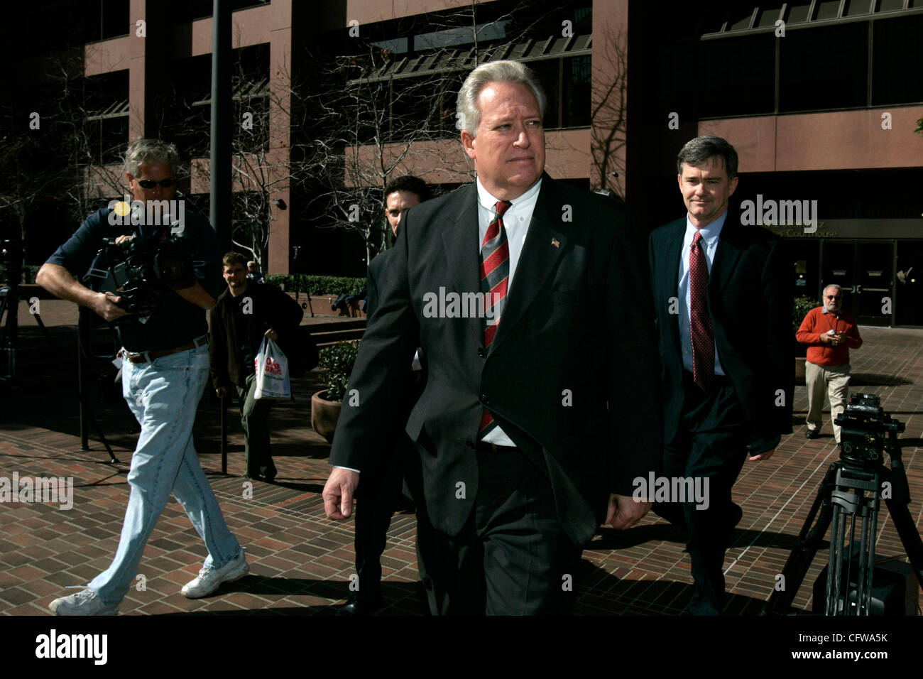 February 14, 2007 San Diego California USA KYLE "DUSTY" FOGGO leaves ...