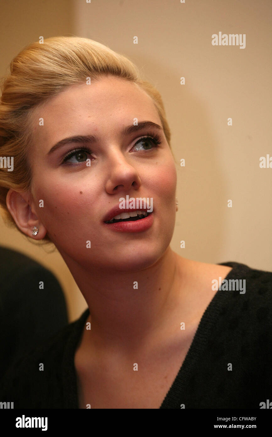 Feb 15, 2007 - Cambridge, MA, USA - Actress SCARLETT JOHANSSON, named ...