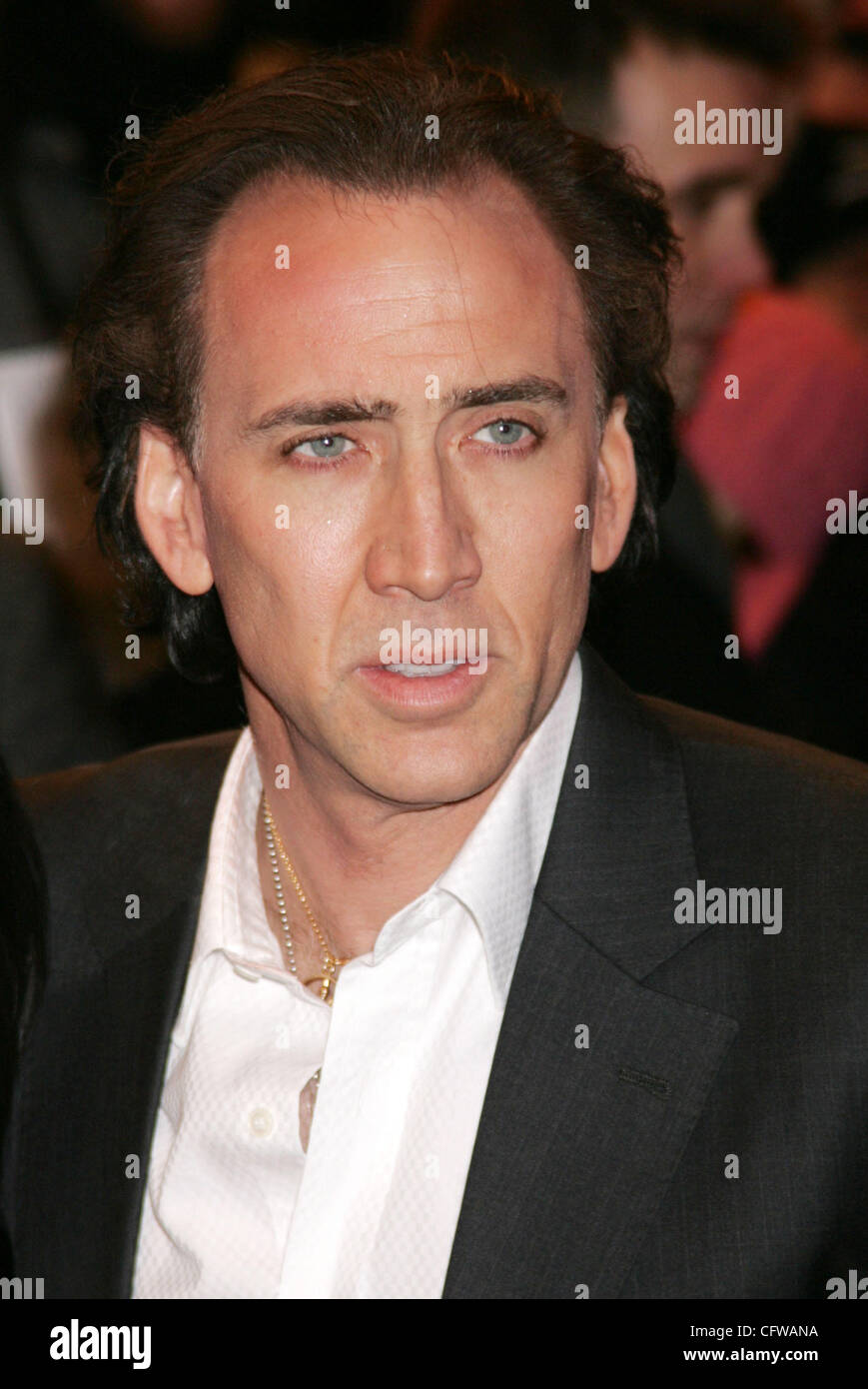 Feb 15, 2007; New York, NY, USA; Actor NICOLAS CAGE at the arrivals for ...